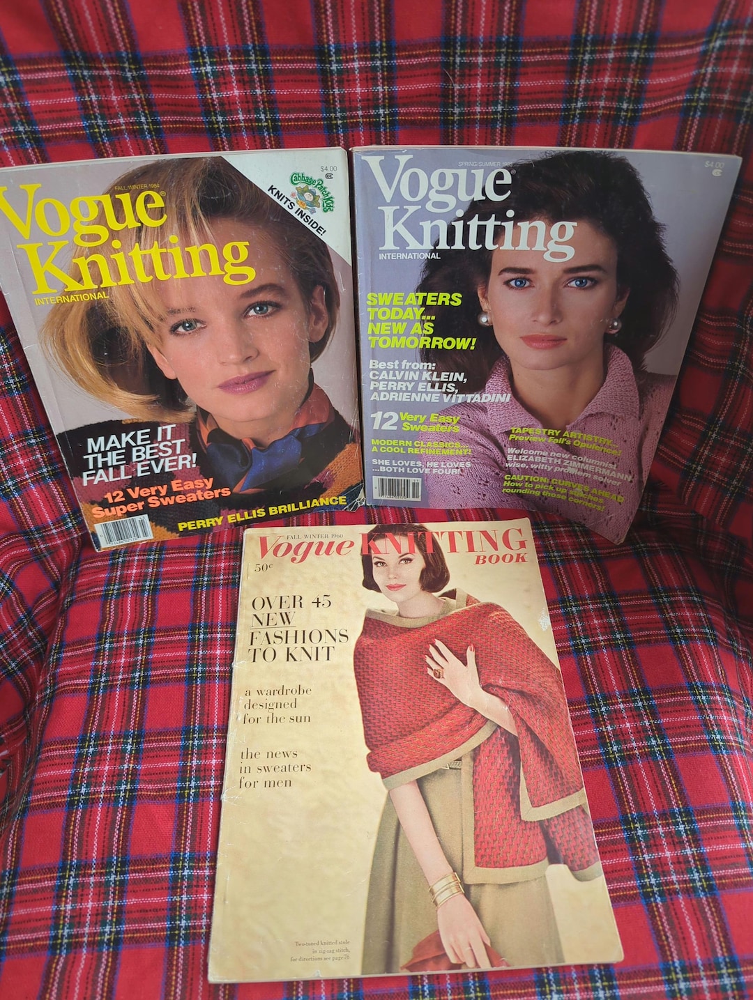 Out of Print Vogue Knitting Magazines - Etsy