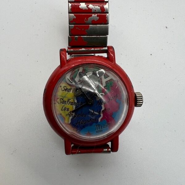 Vintage Bubble Watch - Etsy
