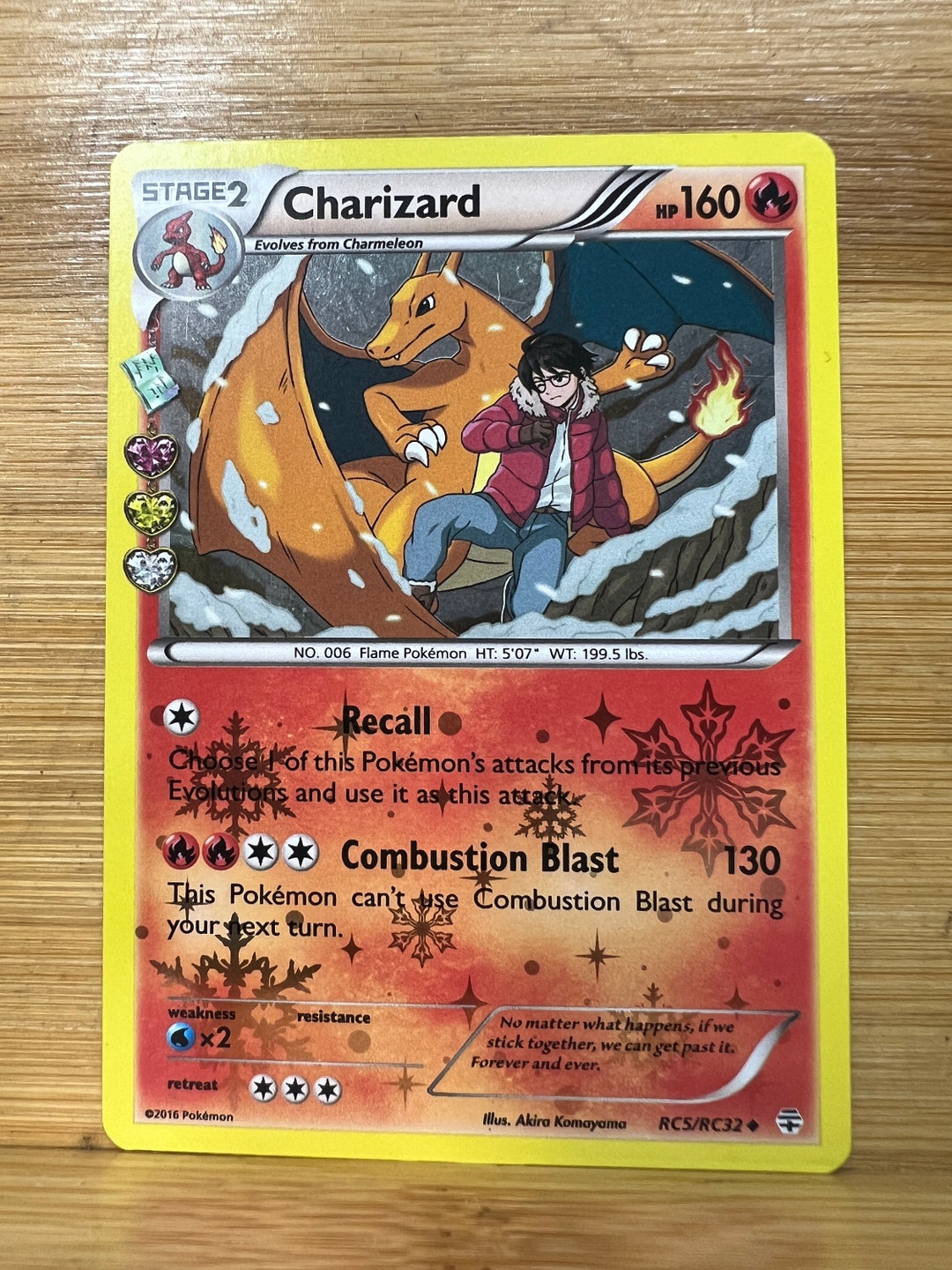 Pokemon TCG Charizard Generations RC5/RC32 Holo Radiant Collection - Etsy