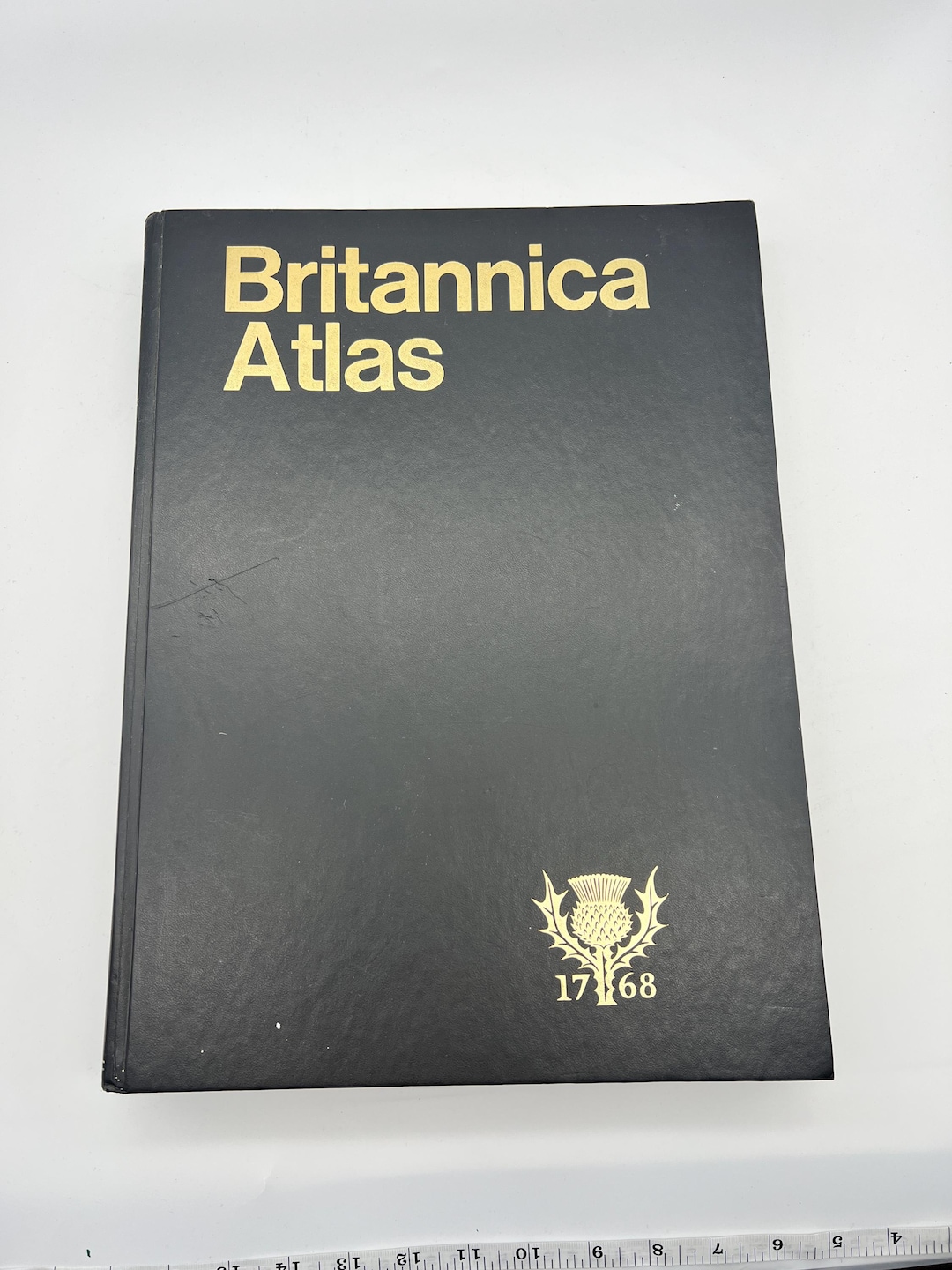 BRITANNICA ATLAS 1768 - 1990 15" X 11" Hardback Book With Beautiful ...
