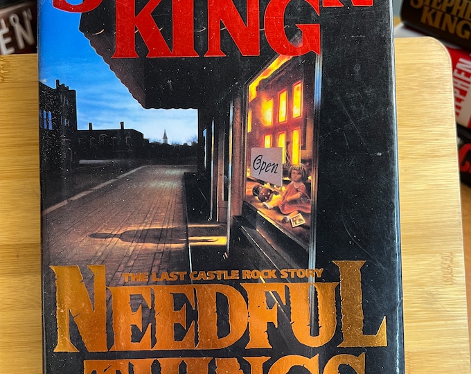 Needful Things by Stephen King First Edition 1st Print 1991 Hardcover ...