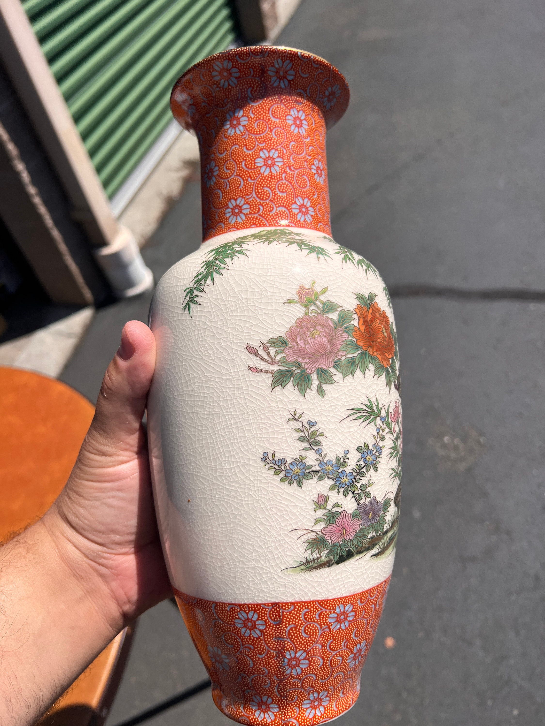 Vintage Japanese Shibata Porcelain Floral Peacock Oriental - Etsy