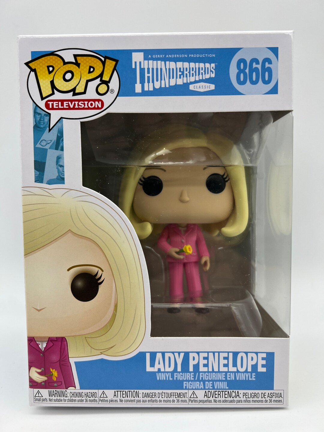 Funko POP Thunderbirds Lady Penelope 866 Vinyl Figure NEW - Etsy