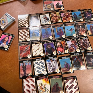 Lot 136 Dungeons & Dragons Cards, Greyhawk Dragonlance Forgotten Realms ...