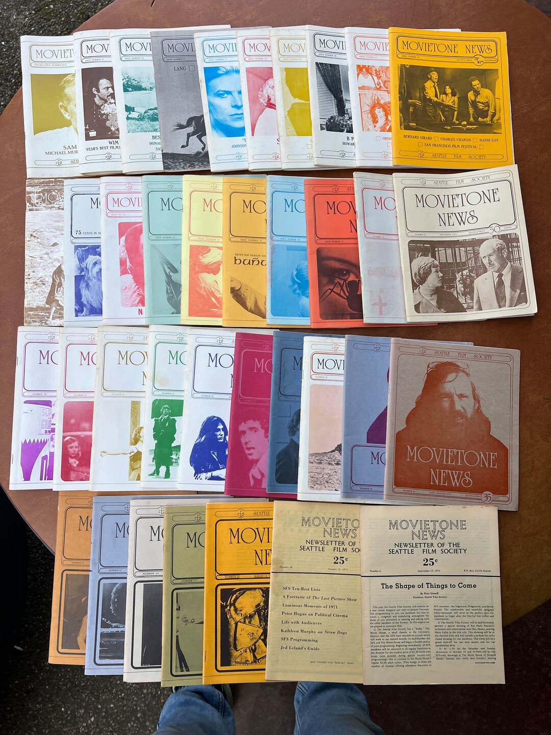 Movietone News - Vintage Magazine 1970's Lot of 37 - Etsy