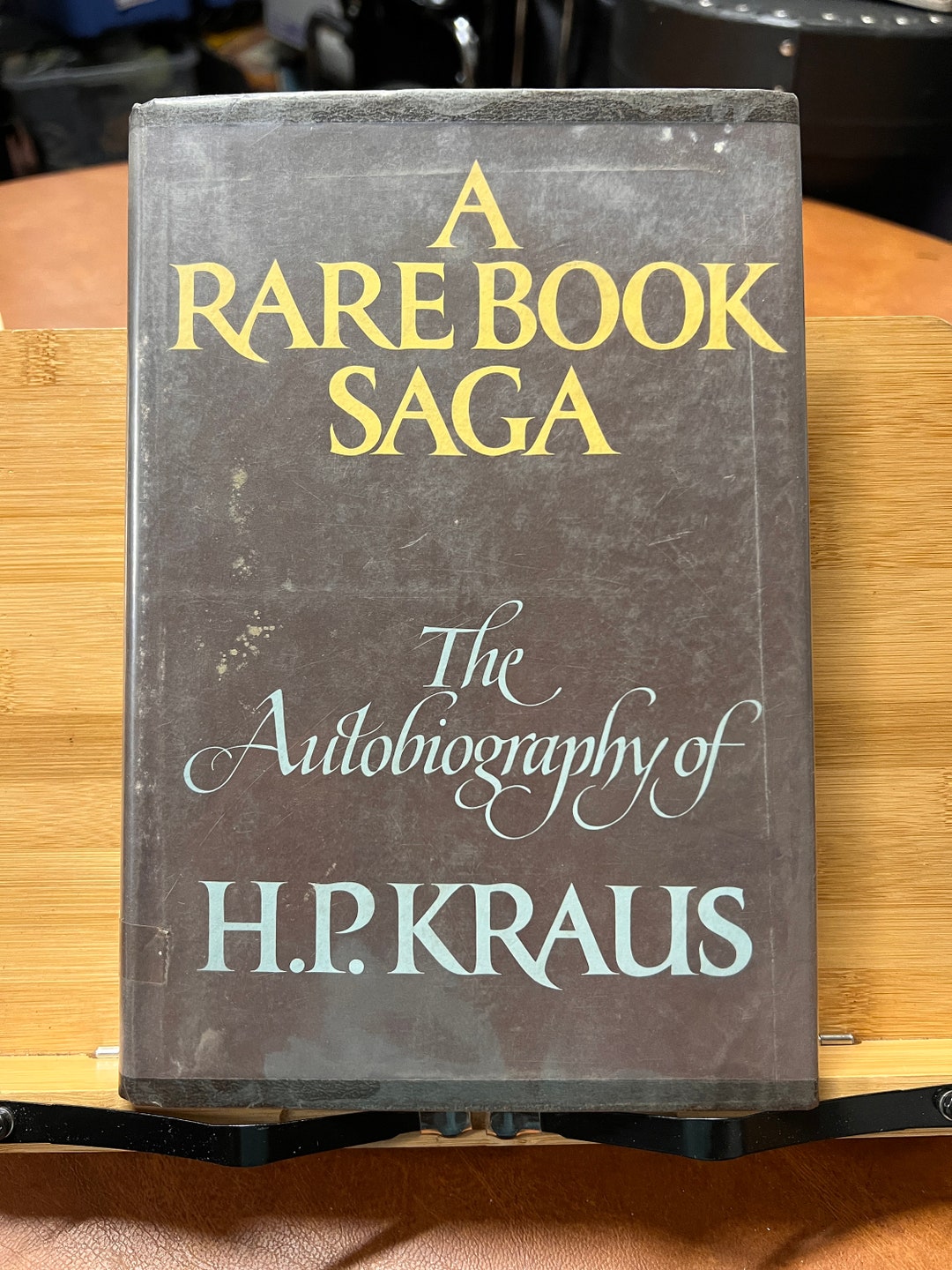 A Rare Book Saga the Autobiography of H.P. Kraus by Hans Peter - Etsy