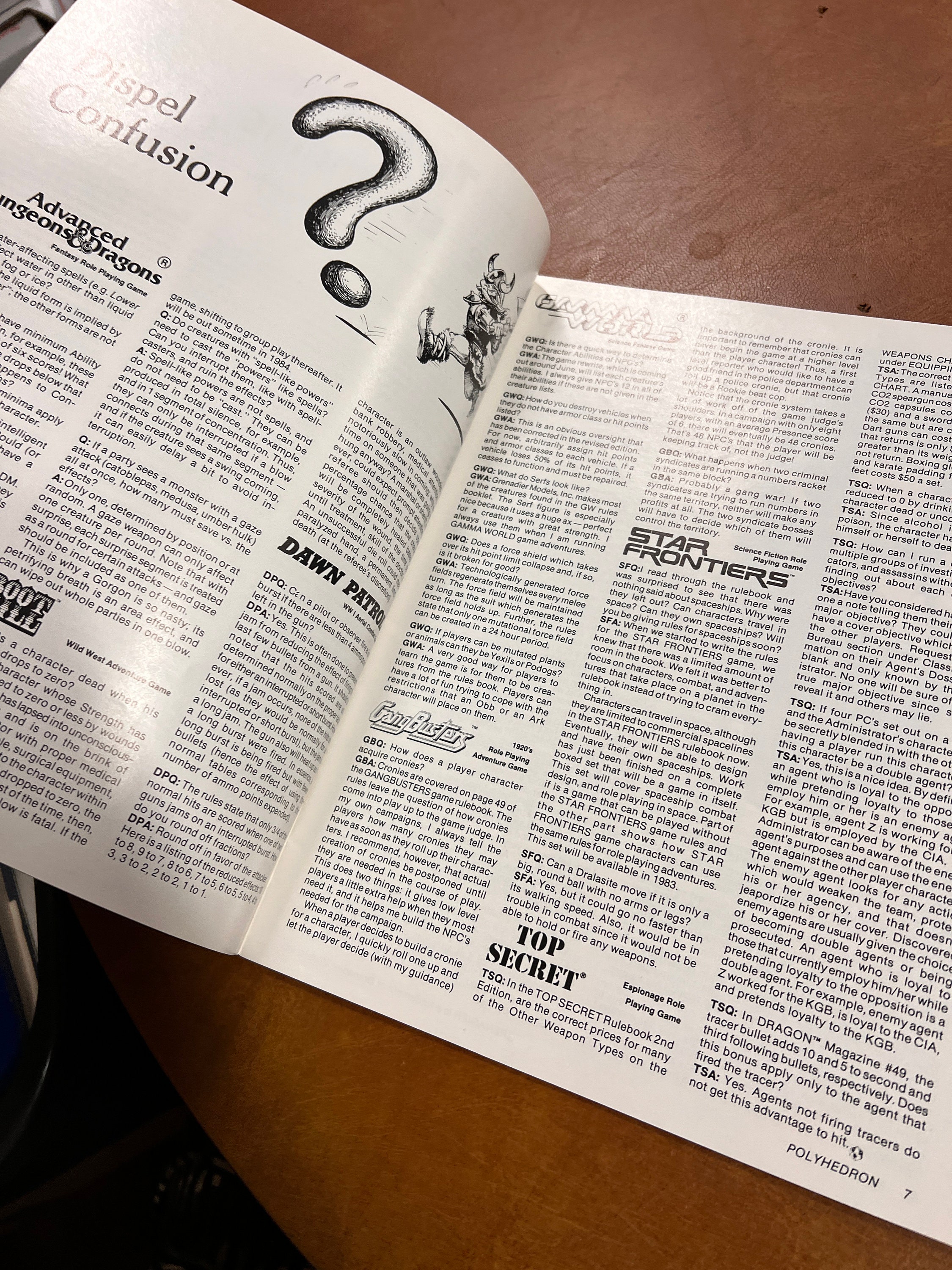 Polyhedron Magazine 10 Dungeons & Dragons TSR RPGA 1980 - Etsy