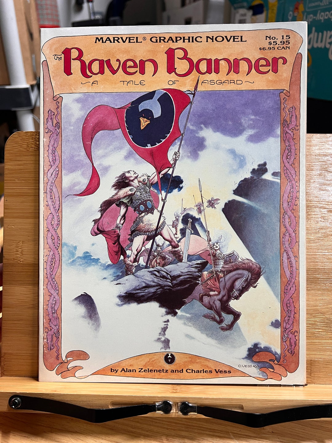 Marvel Graphic Novel 15: the Raven Banner A Tale of Asgard 1985 Alan ...
