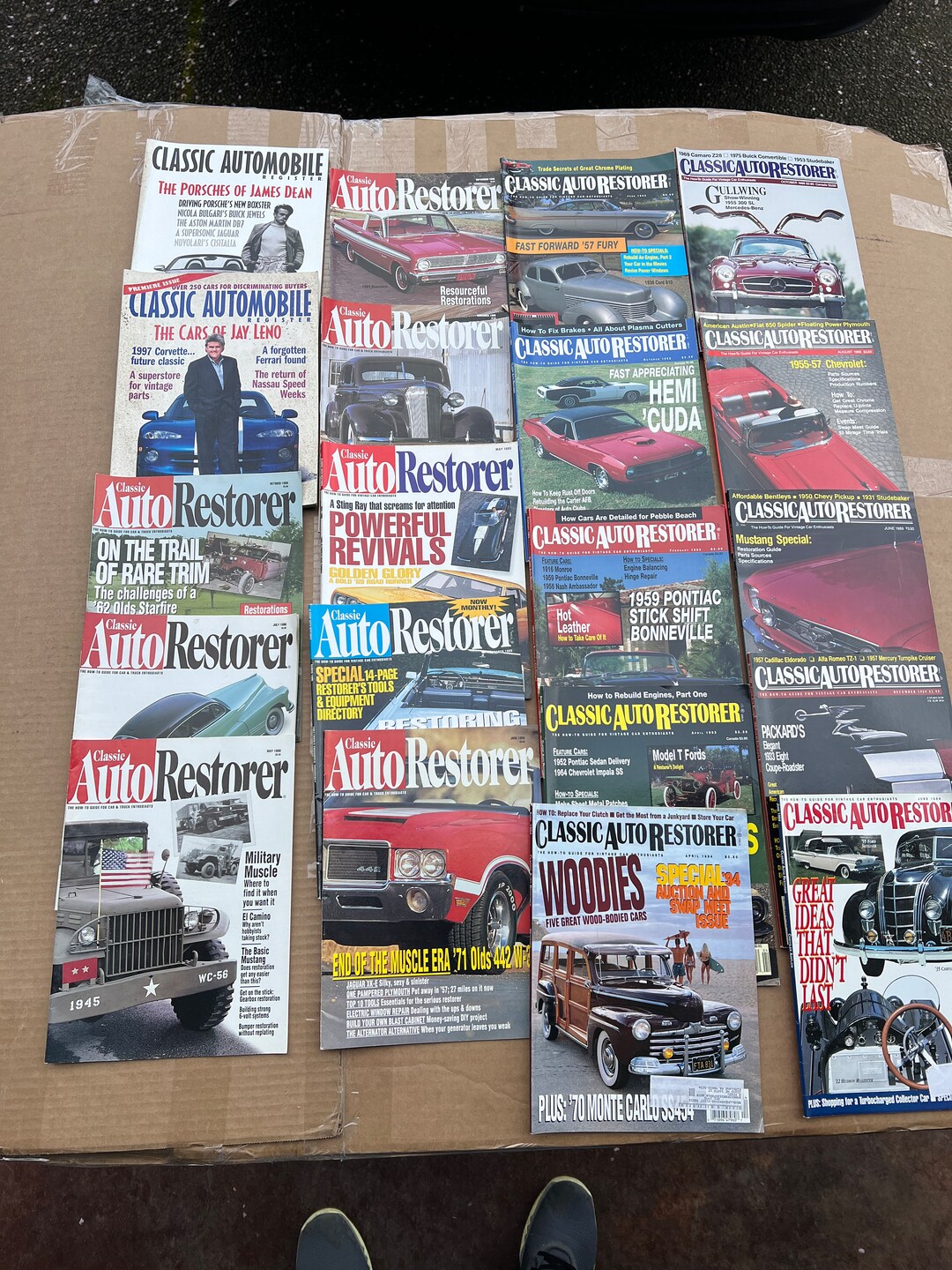 Lot of 20 Classic Auto Restorer Magazines 1980's, 1990's - Etsy