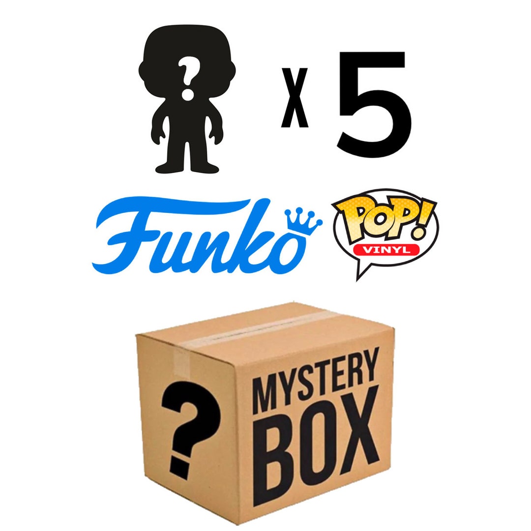 Mystery Box 5 Funko Pop Vinyl Figurines NEW No Duplicates - Etsy