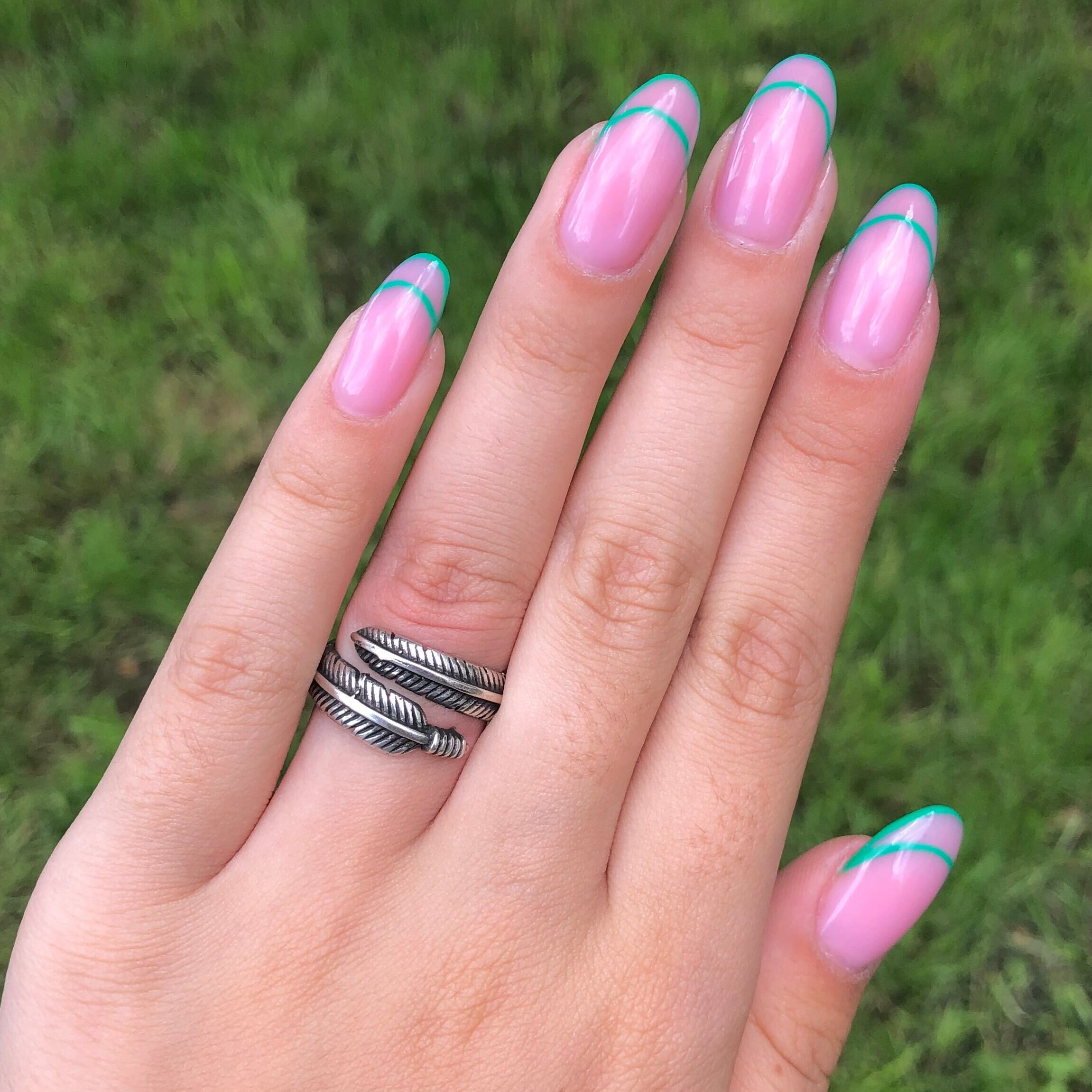 Feather Ring Silver Rings Women's Rings Simple Rings - Etsy Canada