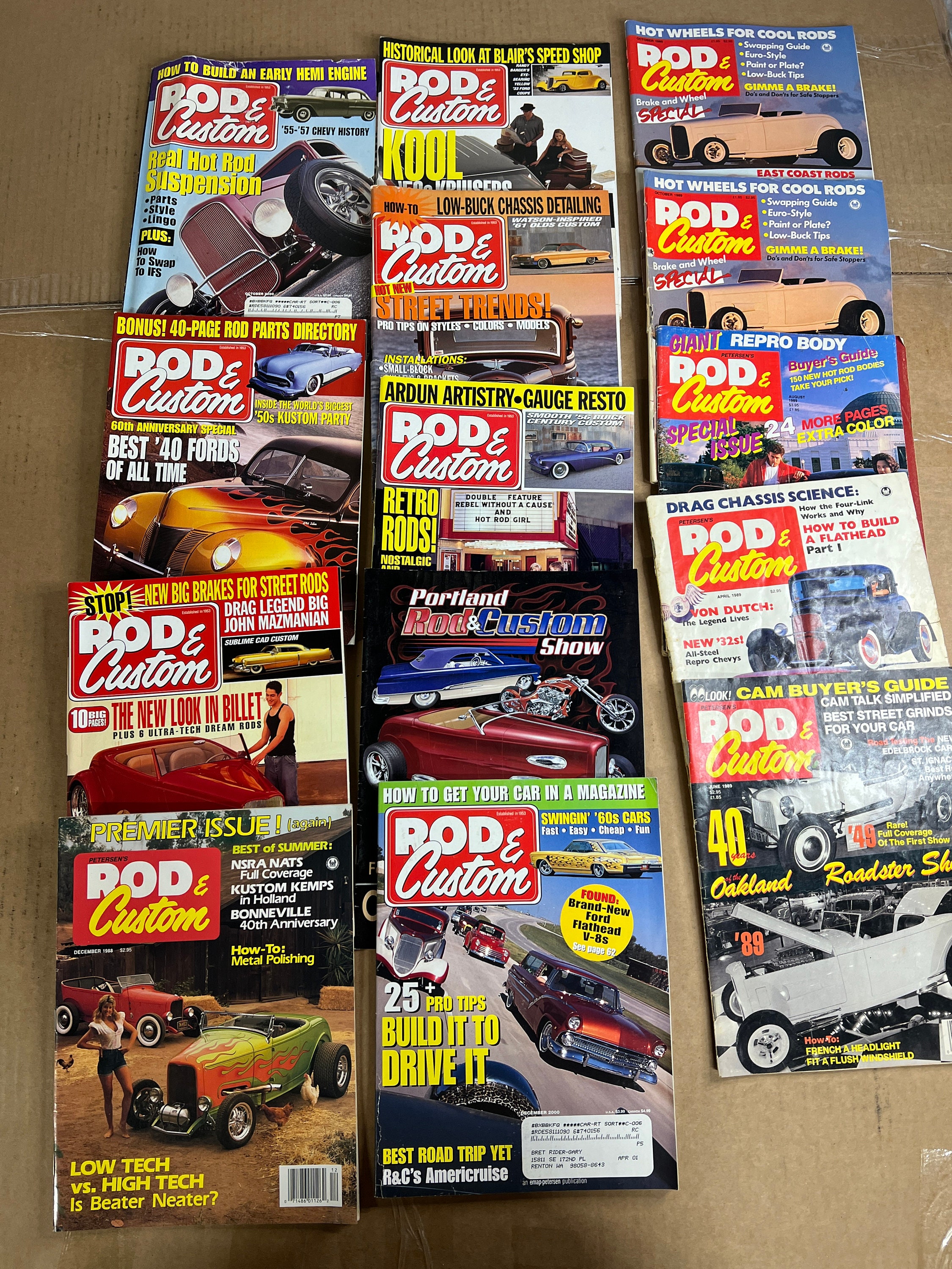 Vintage Lot of 14 Rod & Custom Magazines 1990's-2000's - Etsy