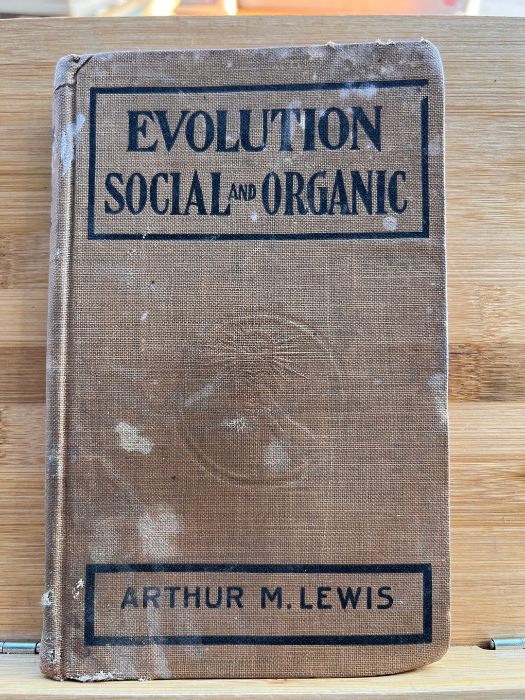 Evolution Social and Organic by Arthur M. Lewis Hardcover - Etsy