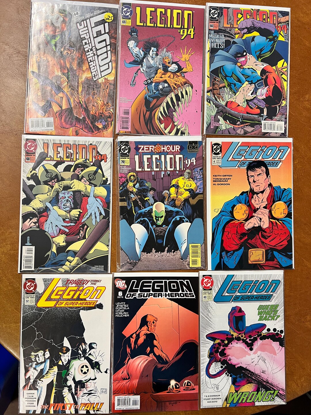 Lot of 9 | Dc Comics | Legion of Super-heroes, L.E.G.I.O.N. - Etsy