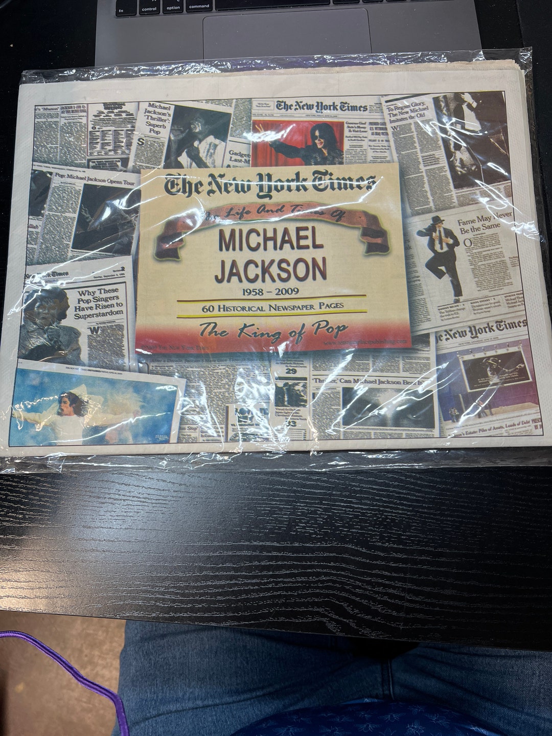 Michael Jackson New York Times 60 Historic Newspaper Pages NIP 1958 ...