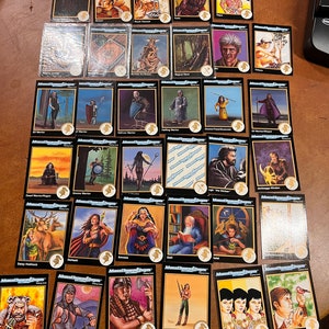 Lot 136 Dungeons & Dragons Cards, Greyhawk Dragonlance Forgotten Realms ...