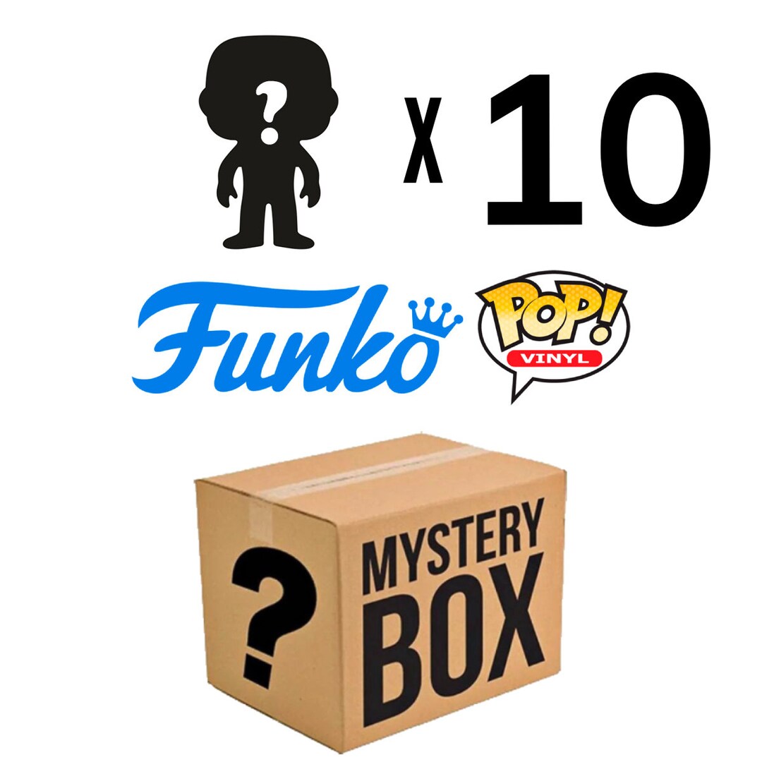 Mystery Box 10 Funko Pop Vinyl Figurines NEW No Duplicates - Etsy