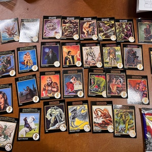 Lot 136 Dungeons & Dragons Cards, Greyhawk Dragonlance Forgotten Realms ...