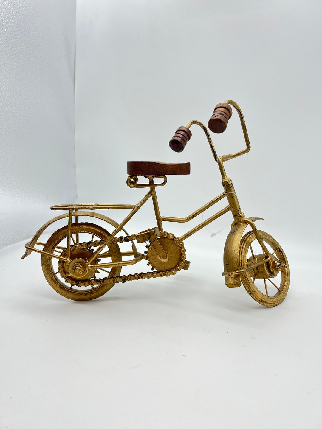 Metal Bicycle Home Decor Showpiece Miniature Cycle Decorative Figure ...
