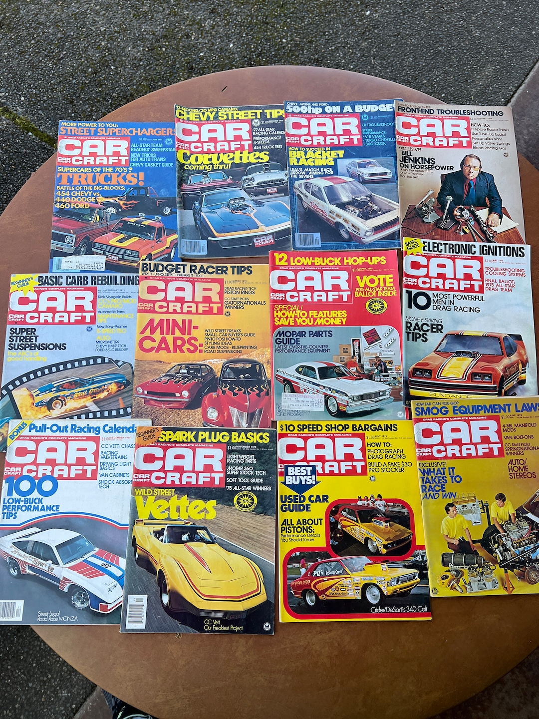 Car Craft Magazine 1975, 1976, 1977 12 Issue Lot - Etsy