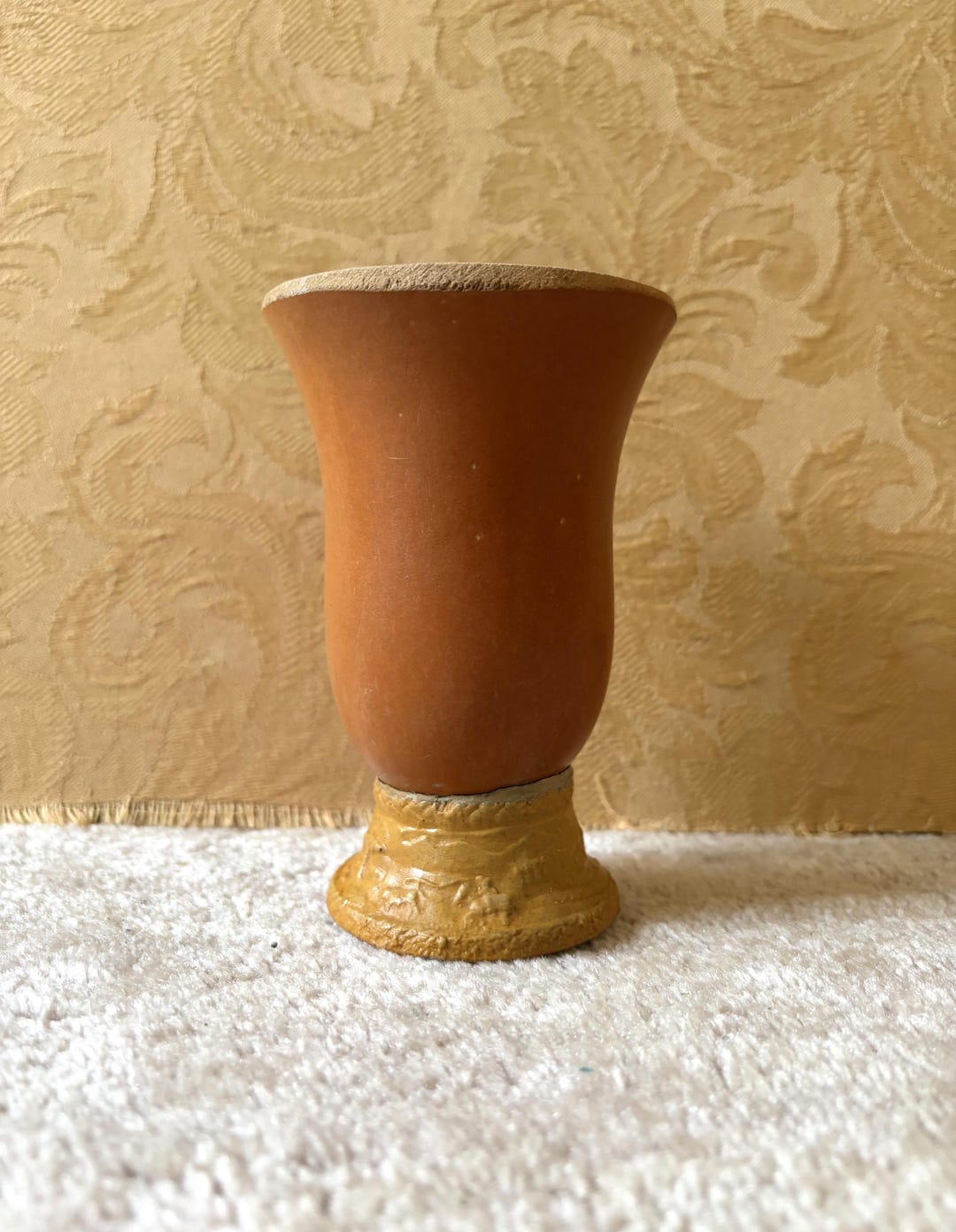 Vintage Yerba Mate MINI Porongo Gourd Handmade Cuia Cup Mug Ceremonial ...