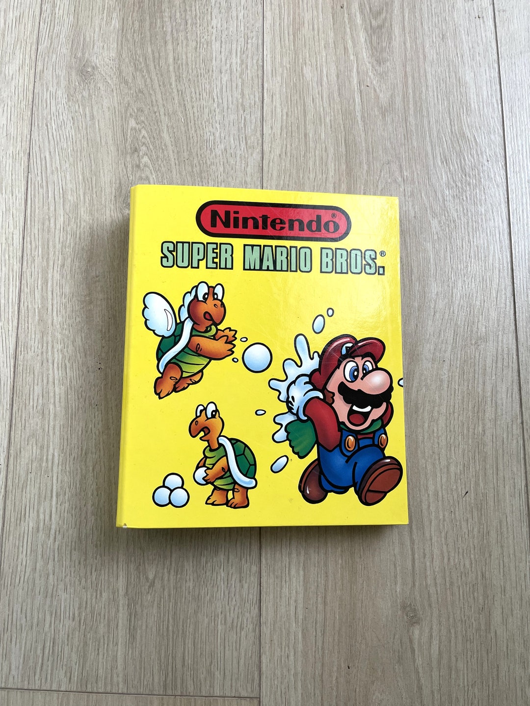 Vintage Super Mario Bros binder 80s 1980 Supermario Brothers nintendo ...