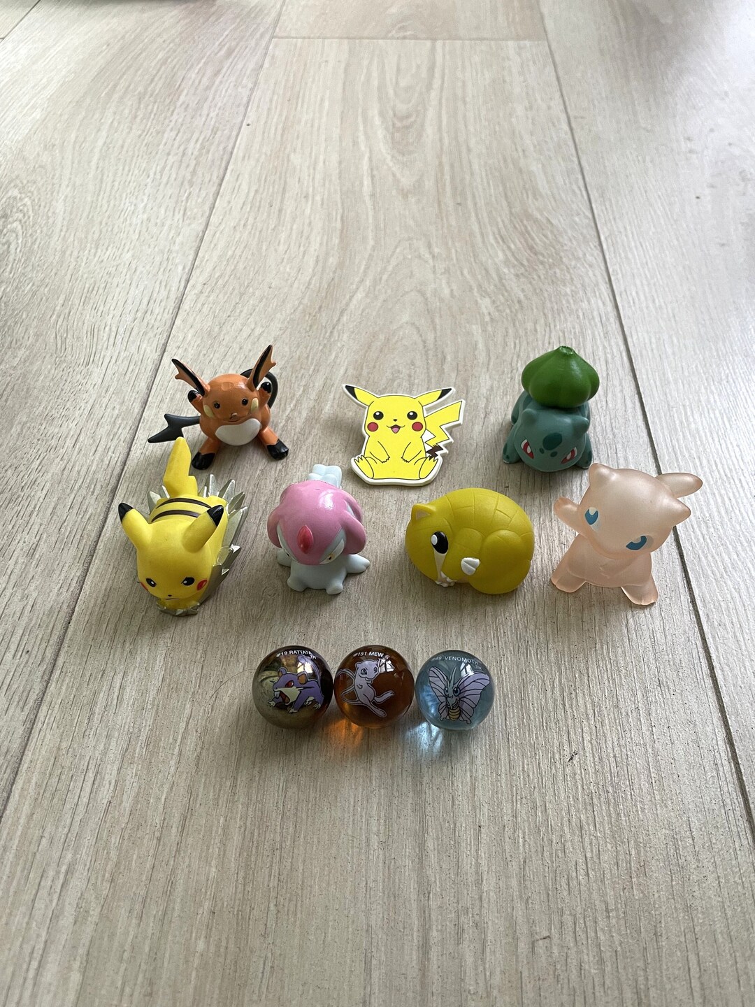 Pokemon Bundle Tomy WCT Nintendo Figure Toy Doll Bandai Pikachu Raichu ...