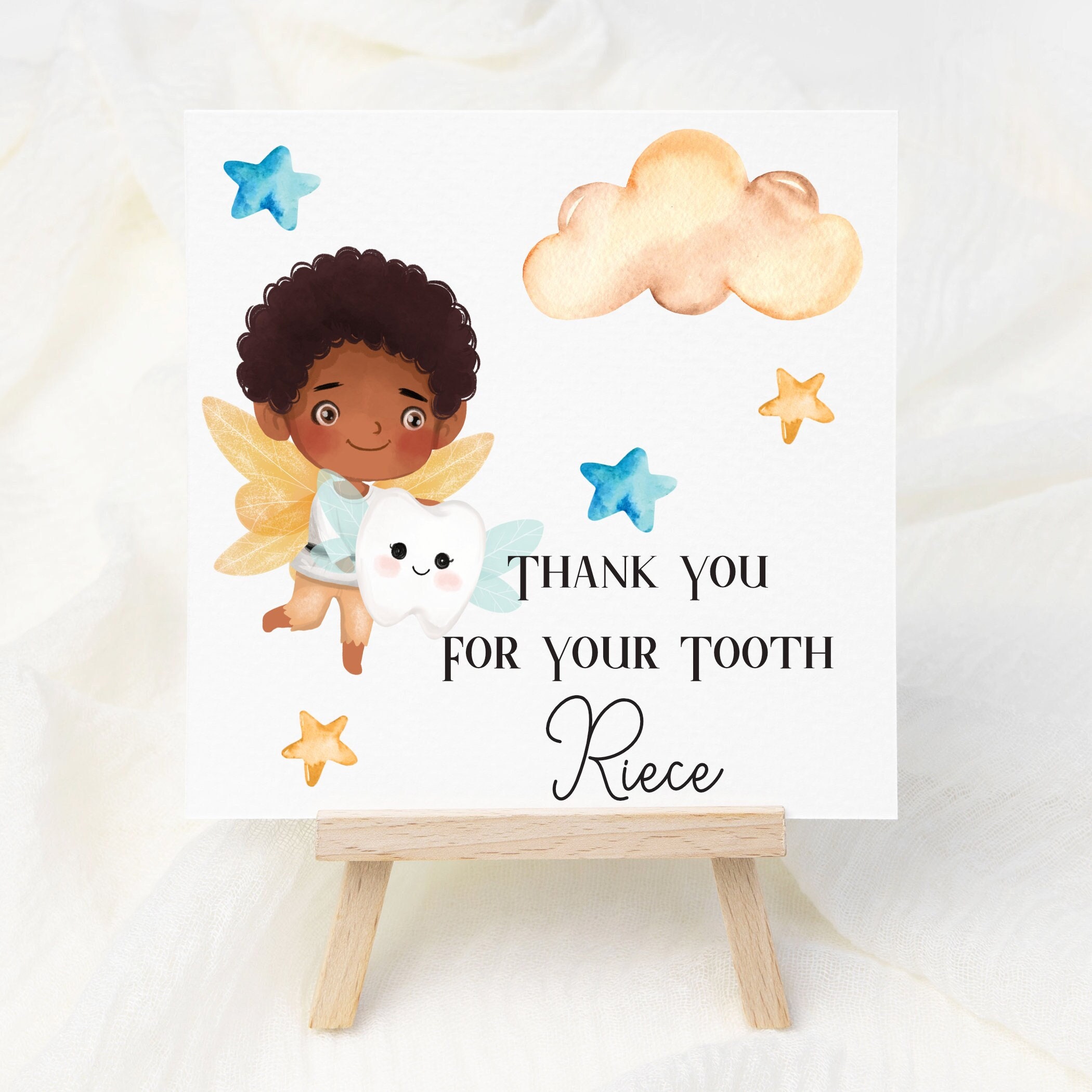 Card From the Tooth Fairy, Tooth Fairy Card, Personalised Tooth Fairy ...