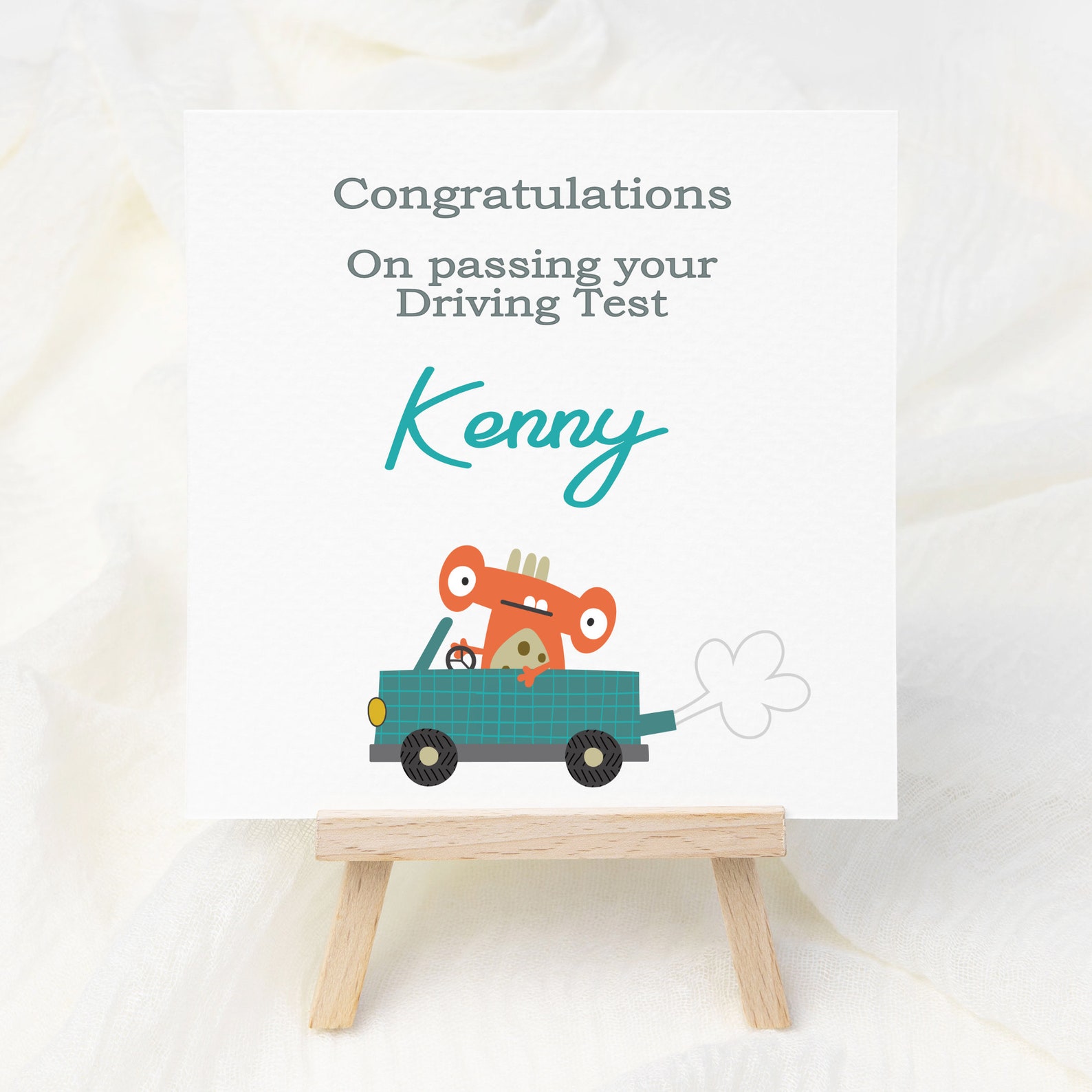 Driving Test Pass Card, Passed Your Driving Test Card, Funny Driving ...