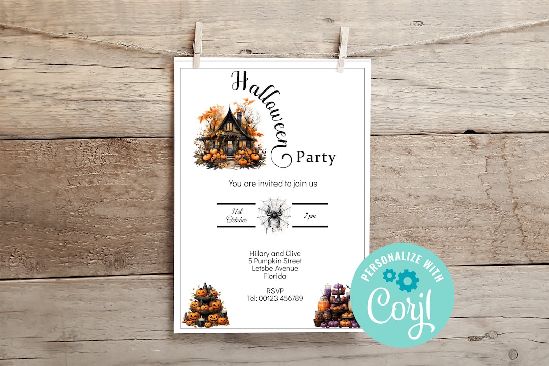 Editable Coronation Party Invitation, Downloadable Invitation ...