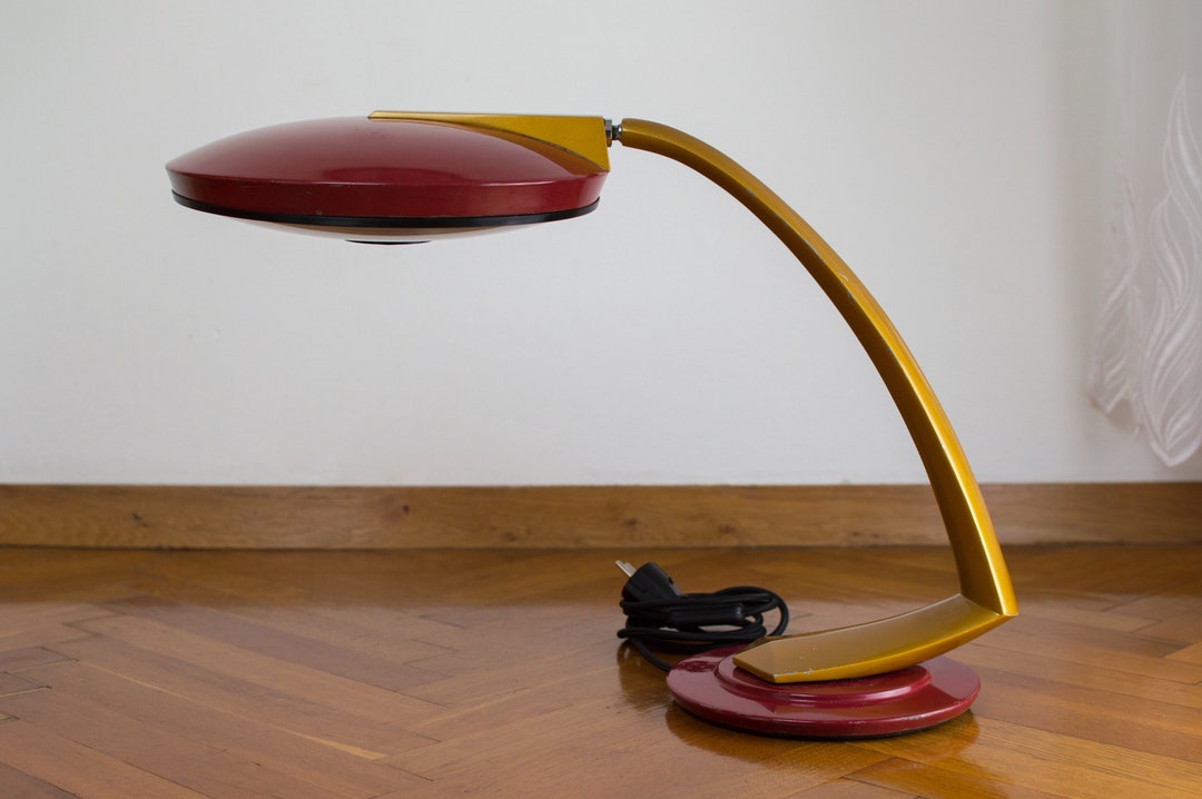 Fase Boomerang 2000 Lamp | Mid-century Modern Office Desk Table Light ...