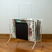 60s Newspaper Stand Vintage Magazine Holder Mid-century Magazine Rack ...