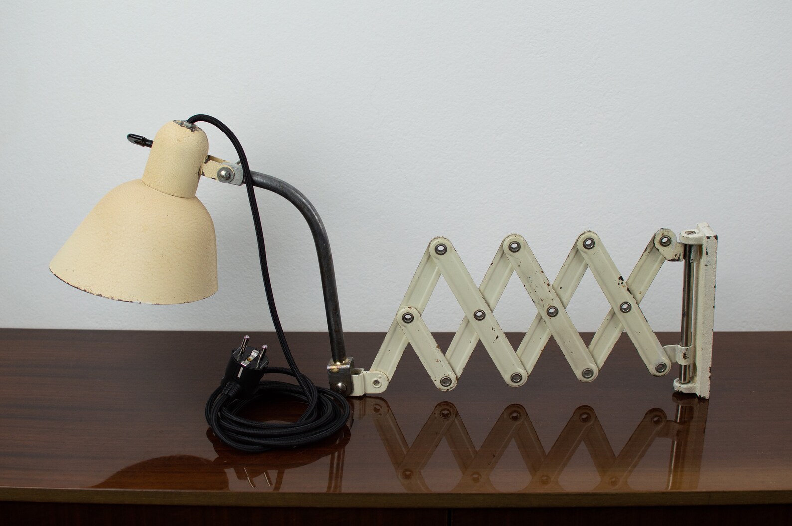 Vintage Desk Lamp | Industrial Scissors Light | Mid-century Modern ...