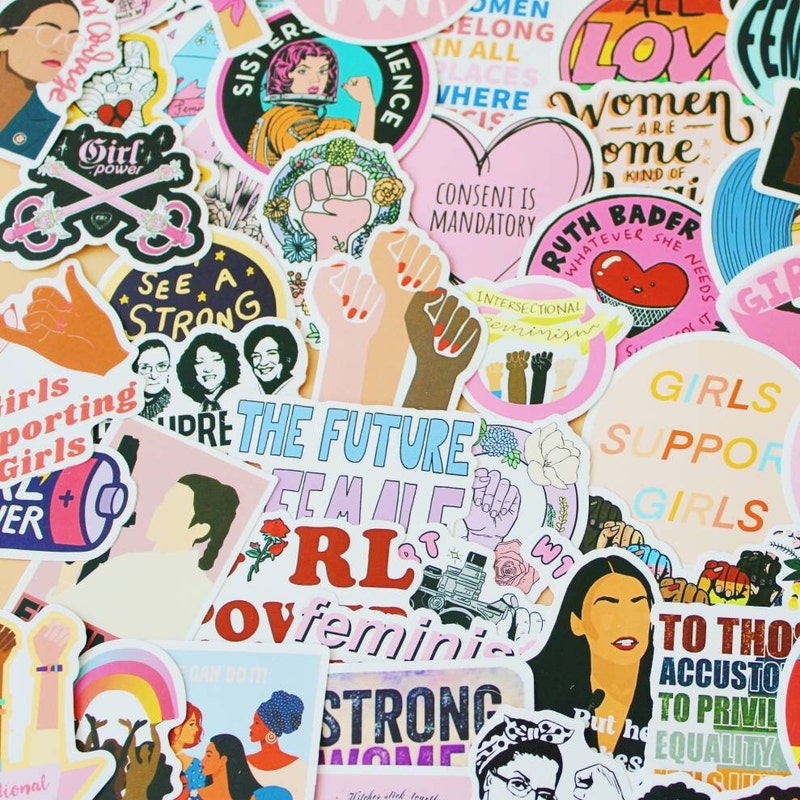 Feminist Stickers - Etsy
