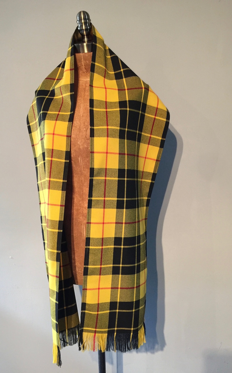 Tartan Stole Scarf Sash in 80+ Authentic Tartans - NON WOOL - 200 Cm ...