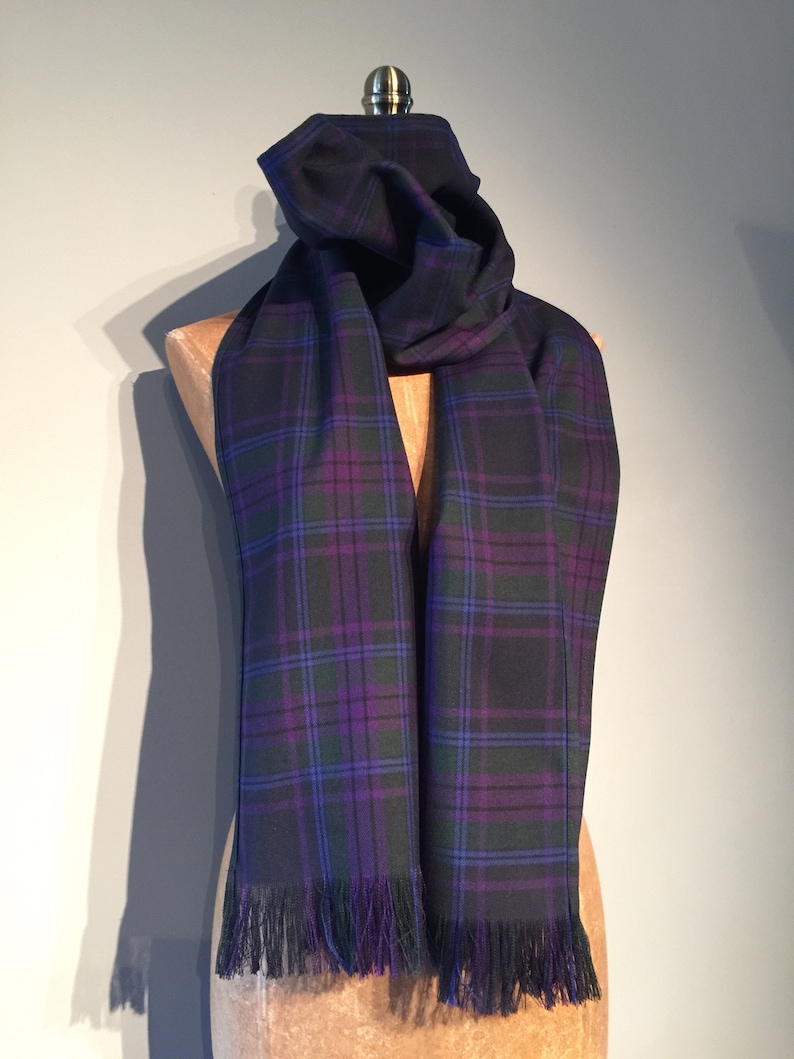 Tartan Stole Scarf Sash in 80+ Authentic Tartans - NON WOOL - 200 Cm ...