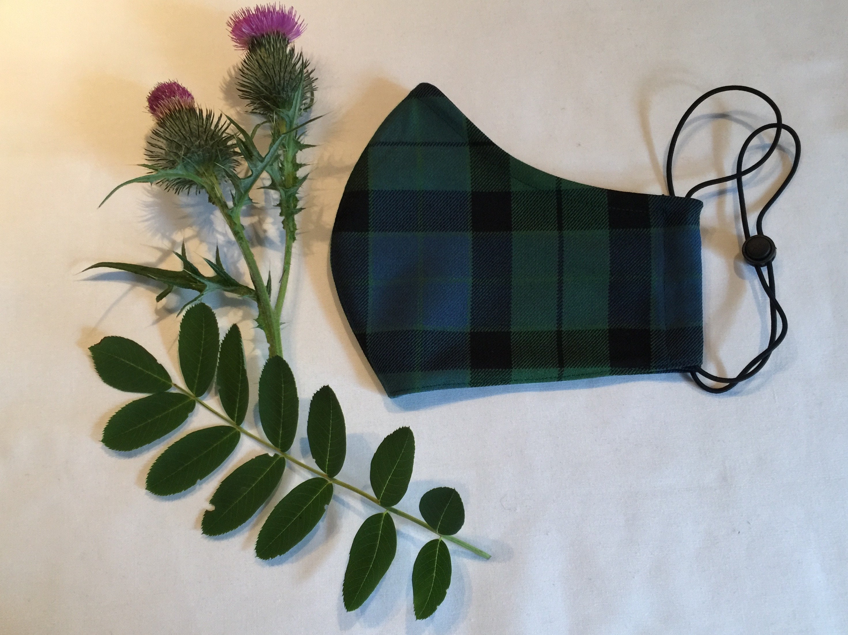 Tartan Face Masks Non Wool 80 Authentic Tartans Wired Nose - Etsy