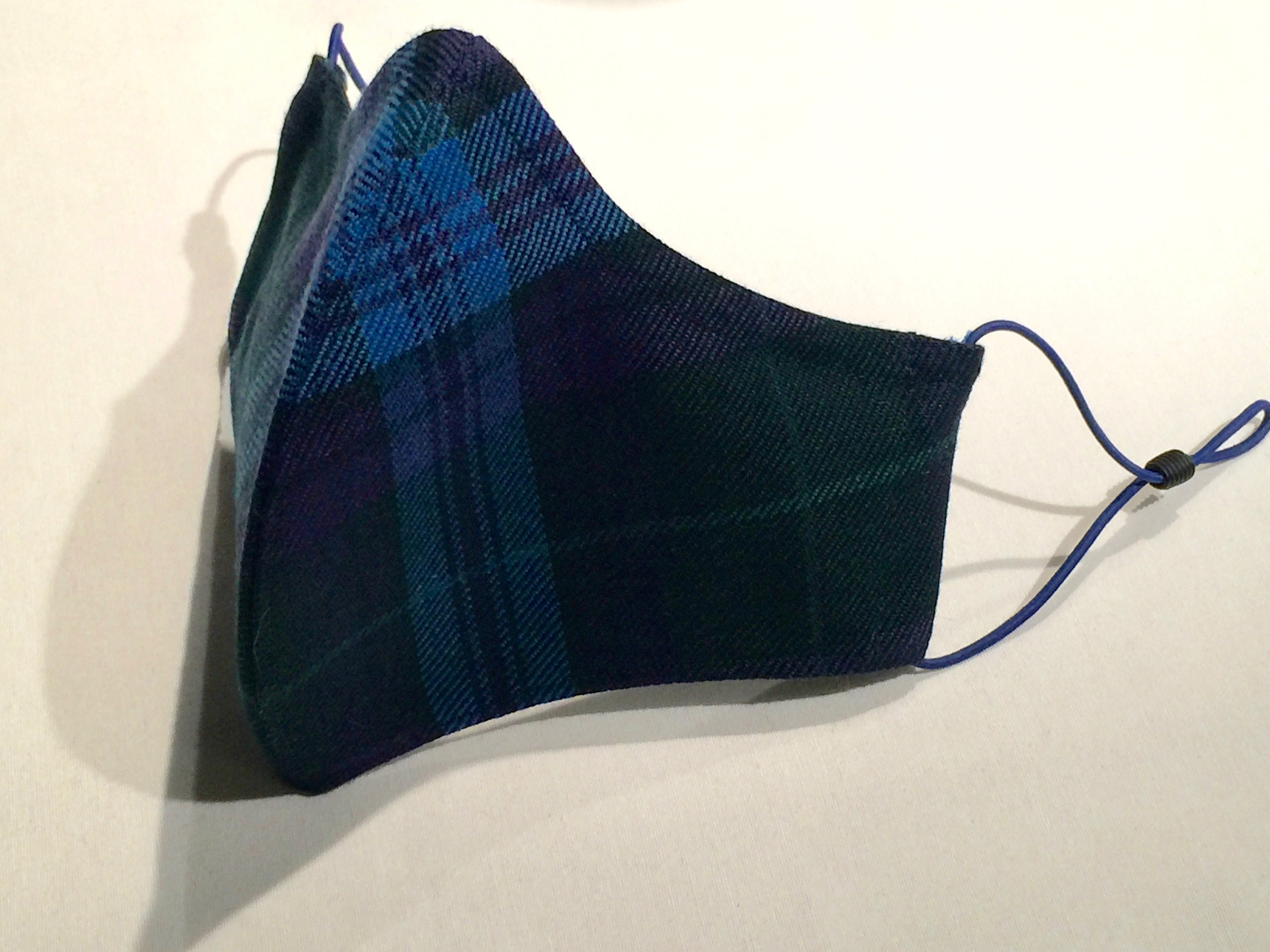 Welsh Wool Tartan Face Mask Covering - 40 Tartans - 'the Premium Range ...