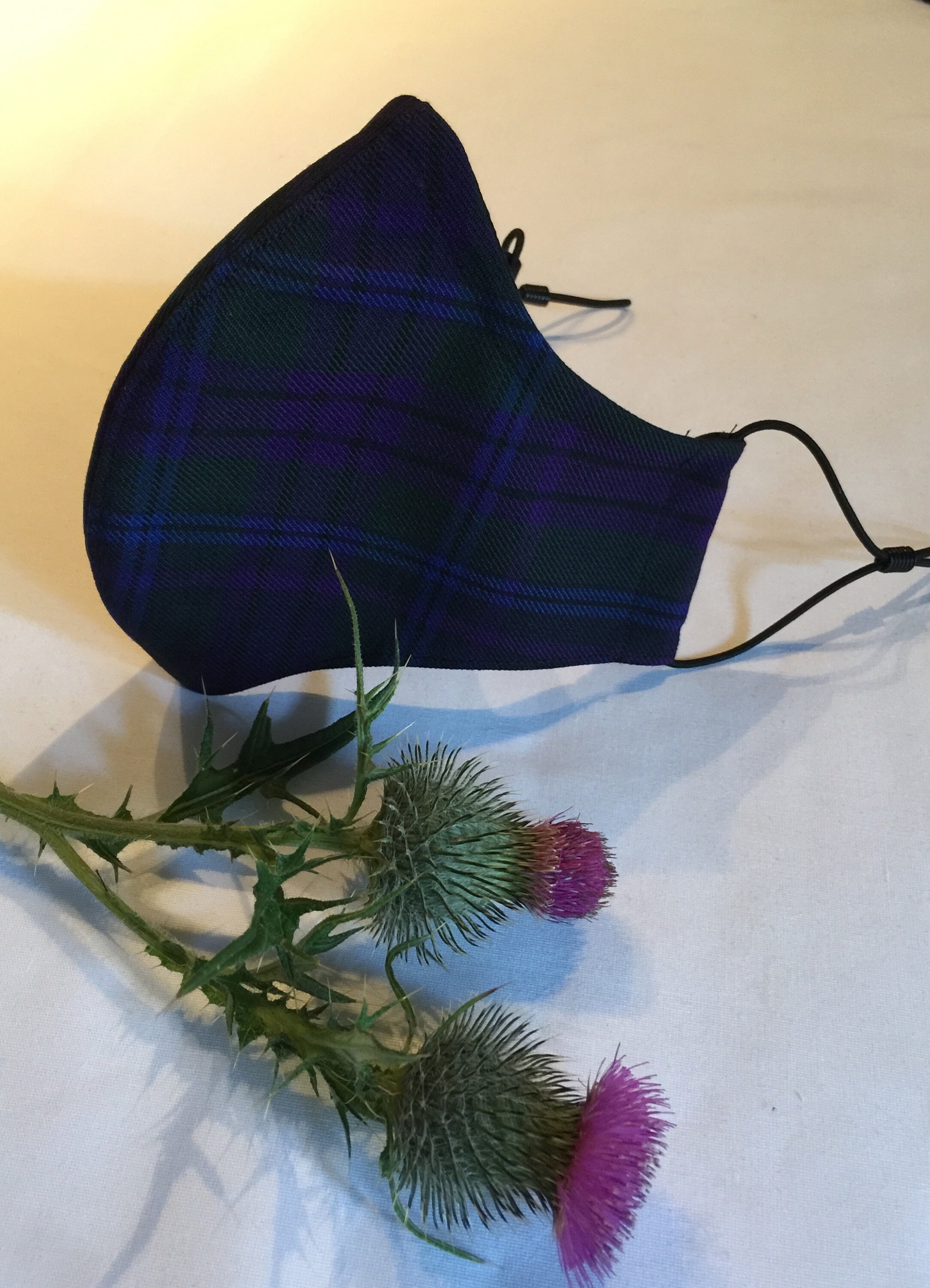 Tartan Face Masks Non Wool 80 Authentic Tartans Wired Nose - Etsy