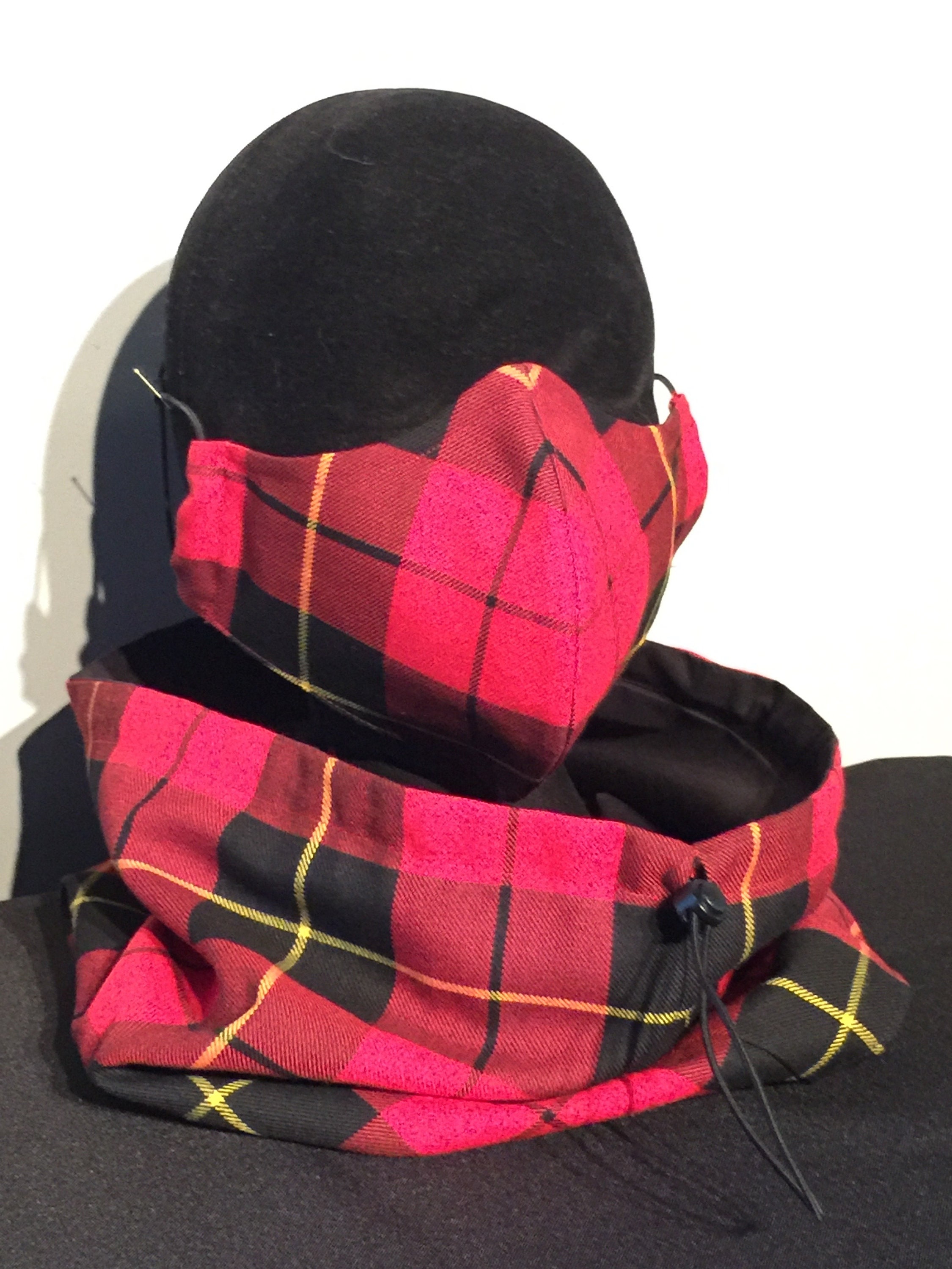 Winter Tartan Fleece Lined Cowl in 80 Authentic Tartans NON WOOL Great ...