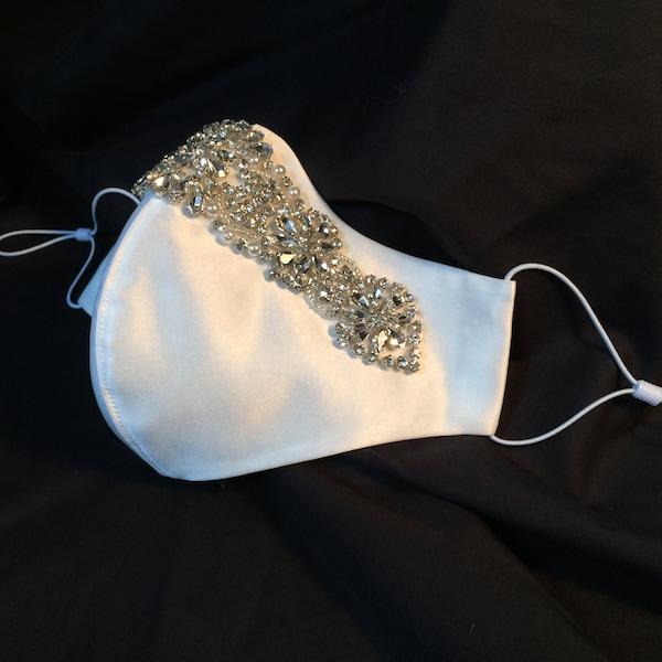 Bride Face Mask - Etsy