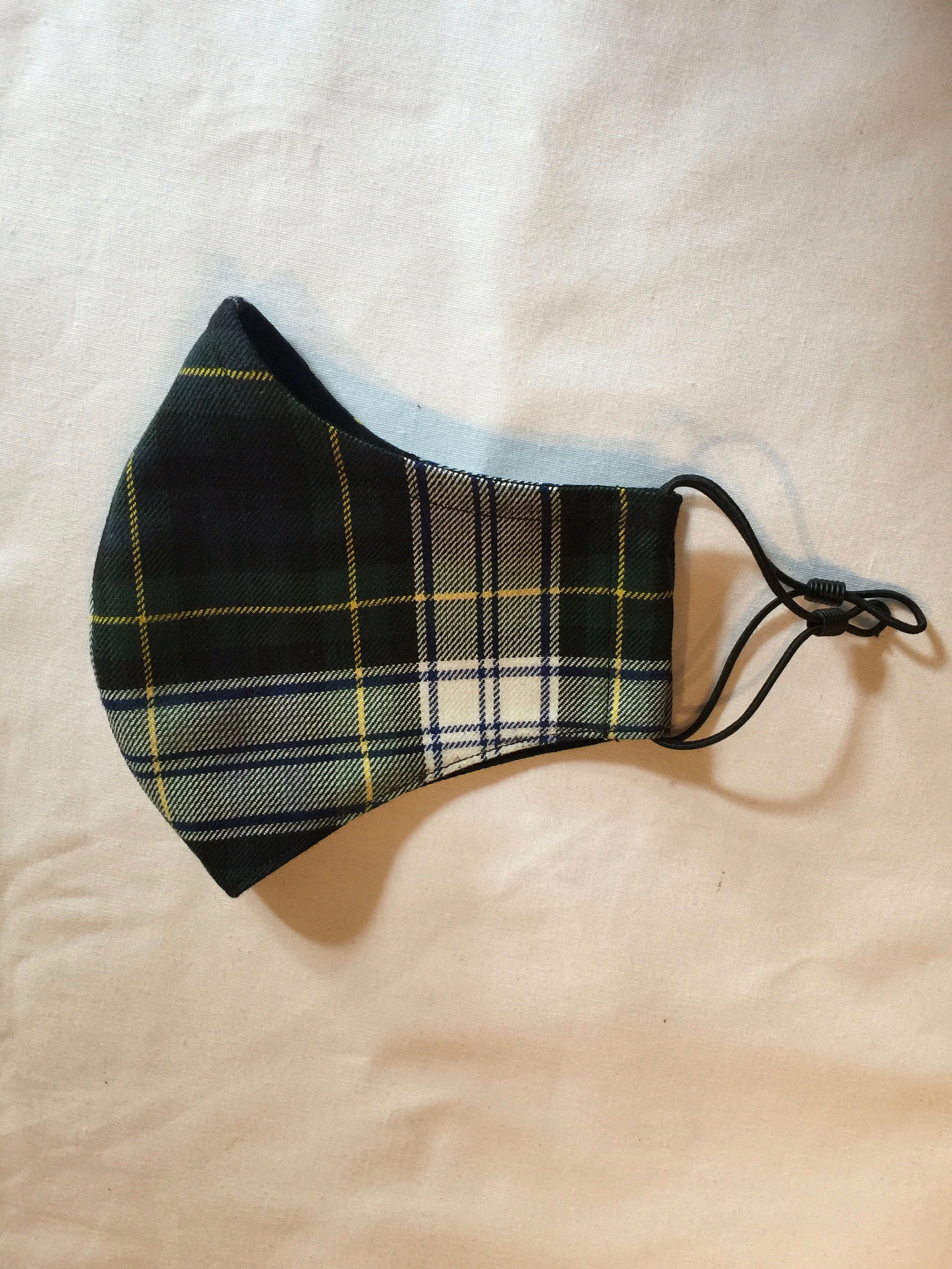Tartan Face Masks Non Wool 80+ Authentic Tartans - Wired Nose - Wide or ...