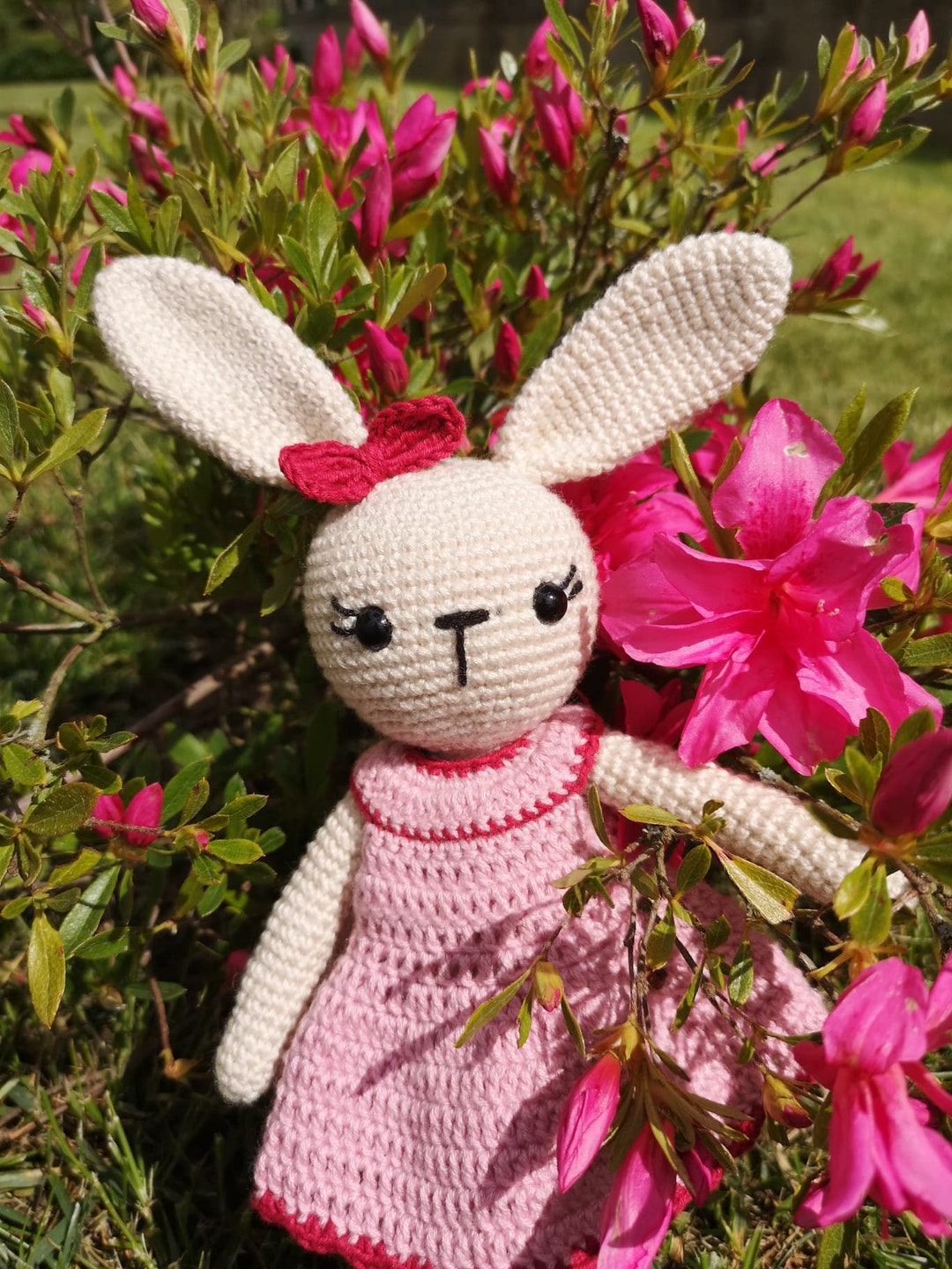 Flirty Bunny amigurumi - Etsy