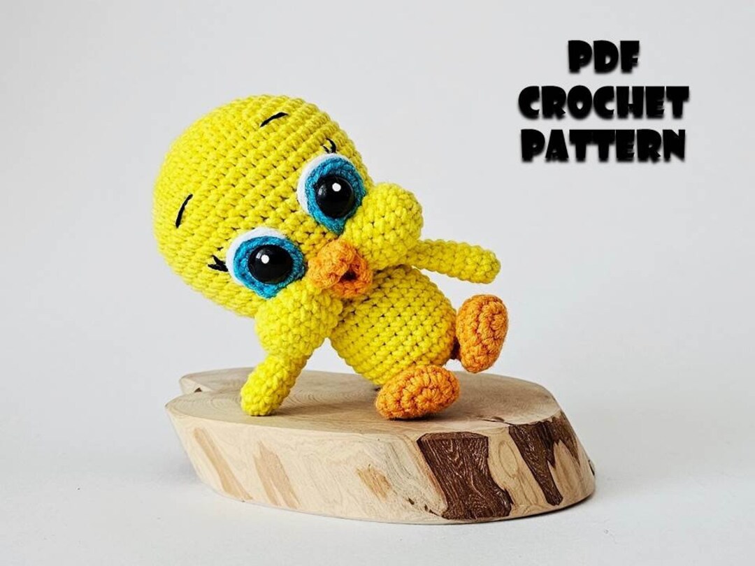 Canary Crochet Pattern, Bird Toy Amigurumi (PDF File) - Etsy