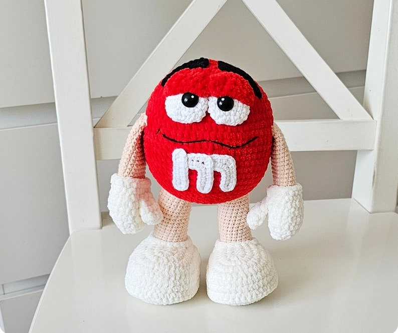 Red Candy Amigurumi Crochet Pattern, Photo Tutorial (PDF File) - Etsy
