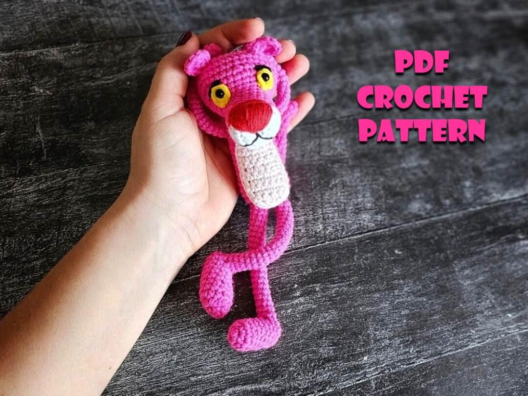 Crochet Pink Panther Pattern (panter Amigurumi, Crochet, Photo Tutorial ...