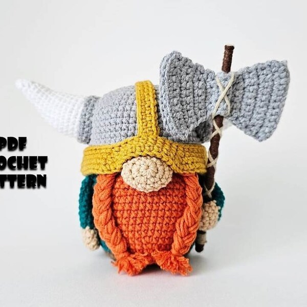 Viking Gnome Pattern - Etsy