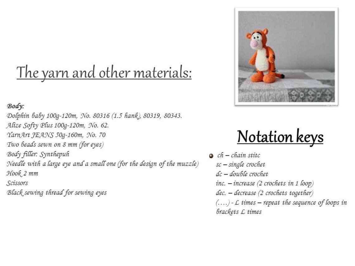 CROCHET PATTERN Tiger Toy / Amigurumi Tutorial PDF File - Etsy