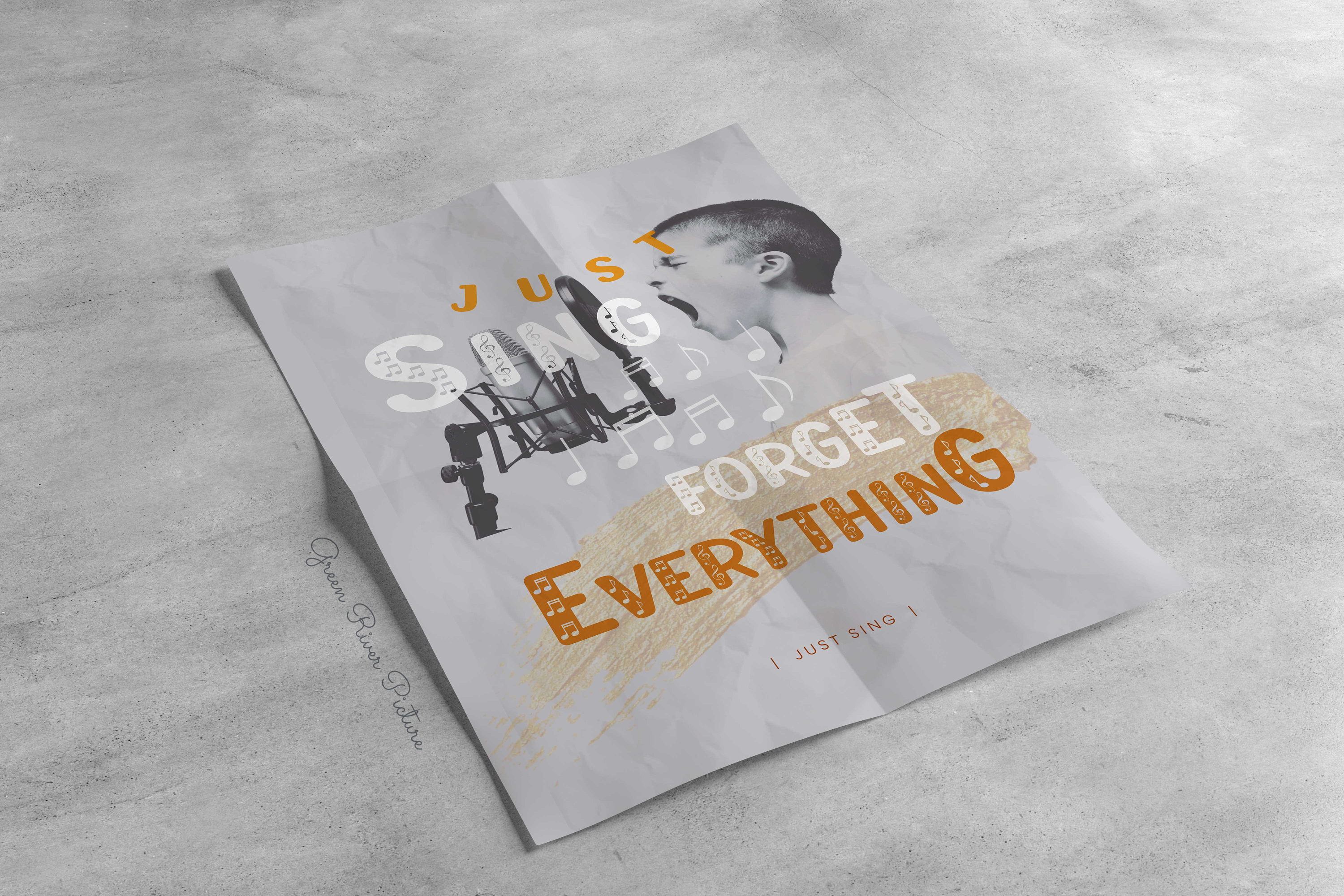 Sing Song Lyrics Print Song Lyrics Wall Art Just Sing - Etsy