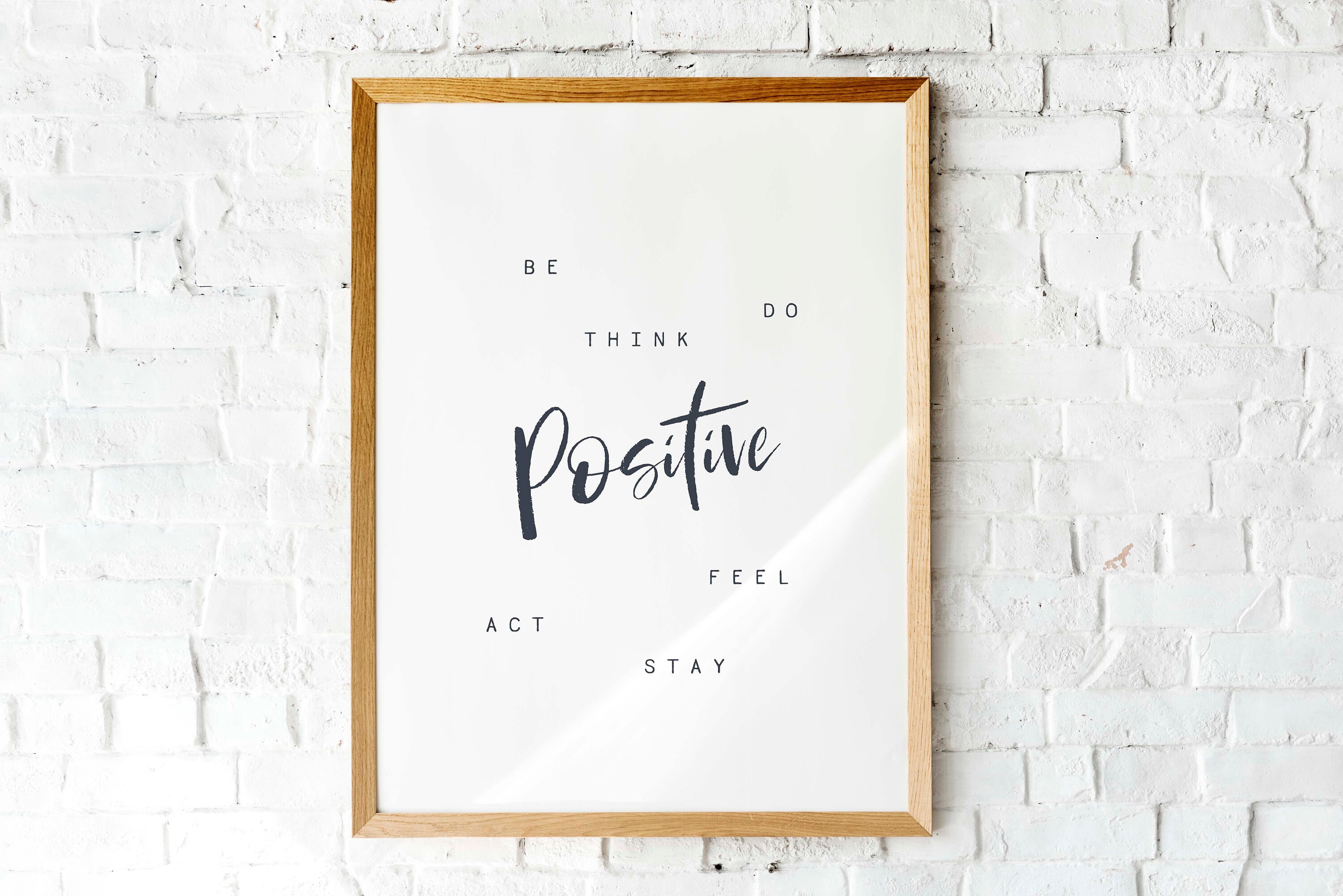 Positive Poster, Positive Quote Signs, Positive Sayings, Positive Quote ...